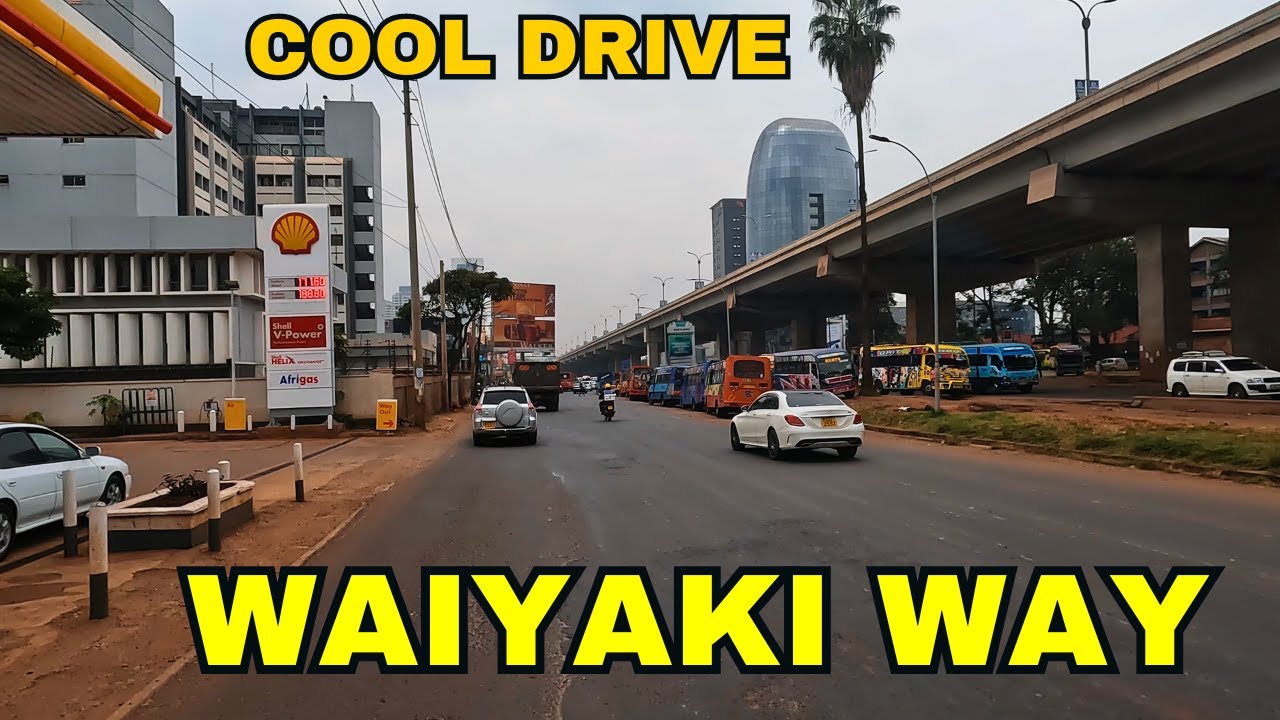 Nairobi's Waiyaki Way Drive Views | Regen to Westlands - YouTube