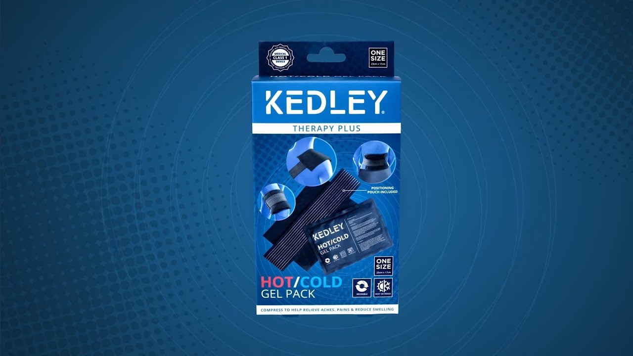 KEDLEY Hot/Cold Gel Pack - Information & Fitting Instructions - YouTube