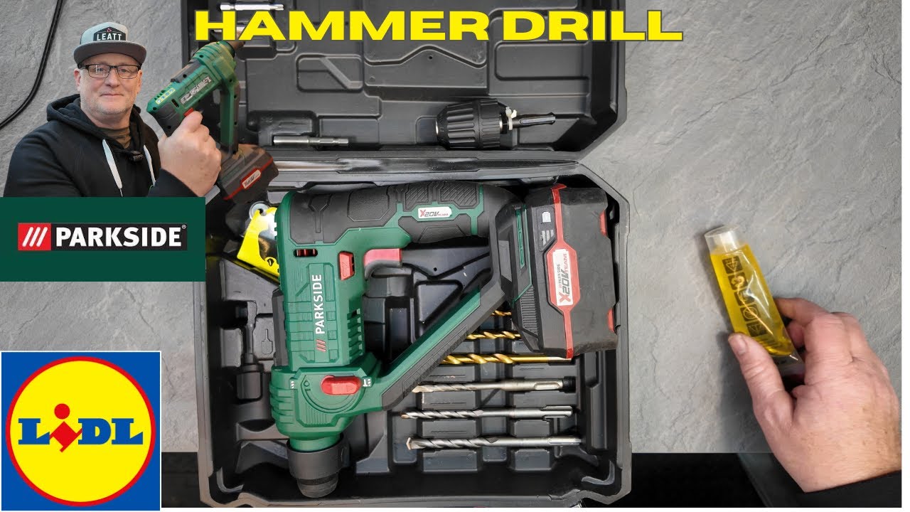 lidl Parkside 20V Hammer Drill Review – Lightweight, Versatile ...