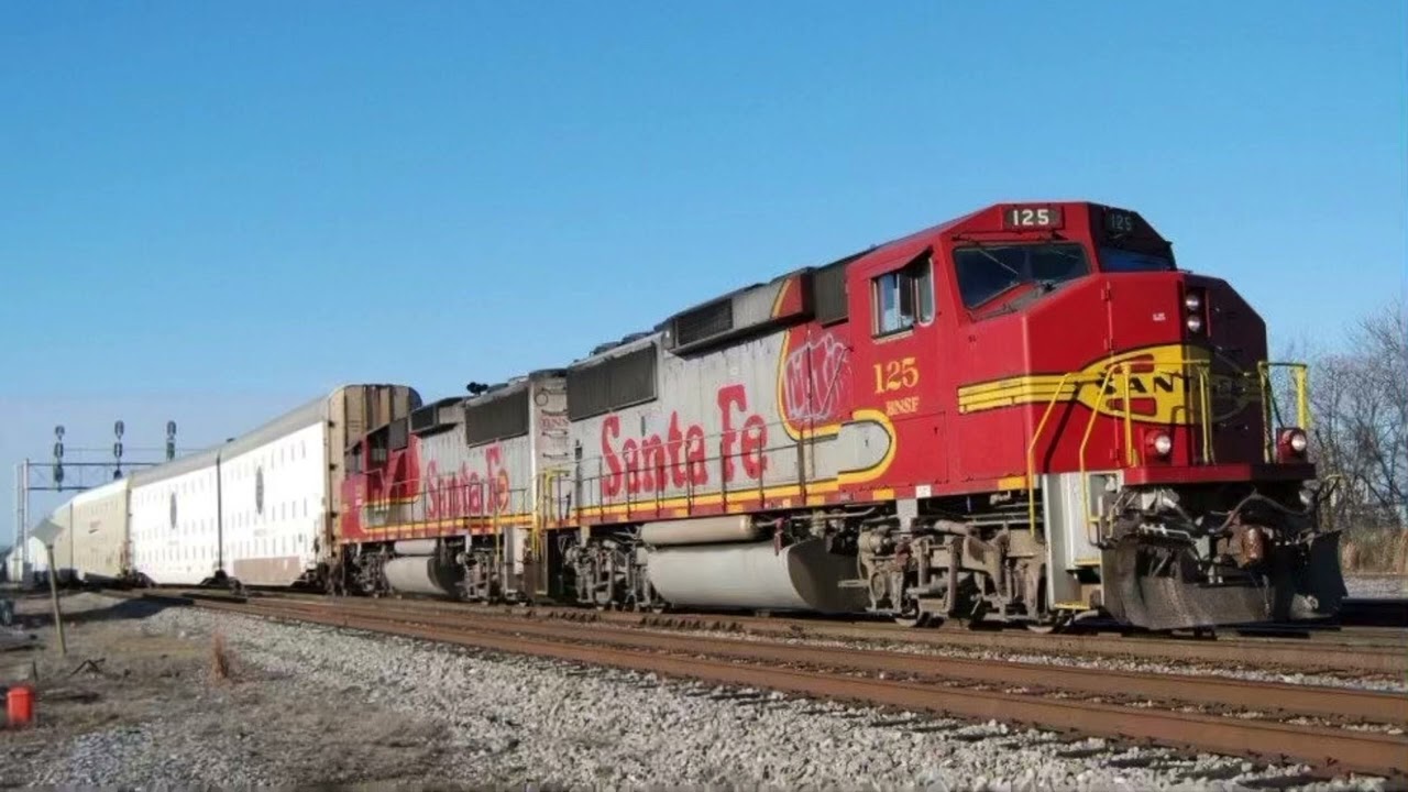 ATSF/BNSF 125’s Narrow Font K3LA (Roblox Horn) - YouTube