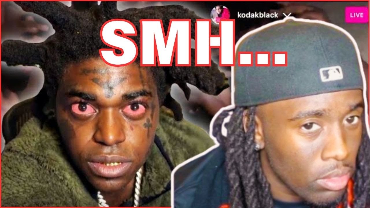 SMH: Kodak Black TWEAKING on Kai Cenat's Stream - YouTube