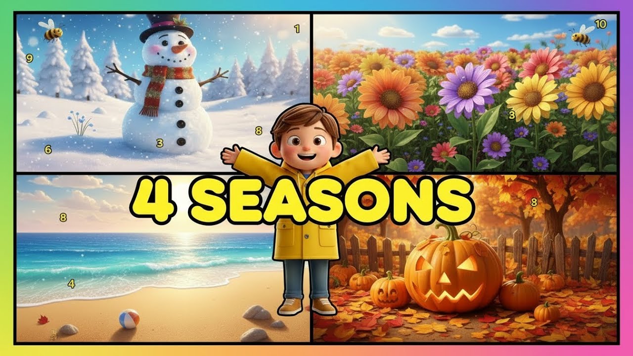 "The Magical Seasons Song | Explore Winter, Spring, Summer, and Fall ...