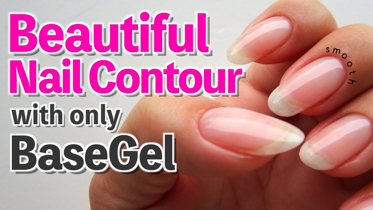 How to Create a Beautiful Nail Contour without Unevenness Using Base Gel💅Nail Techniques【ASKA ...