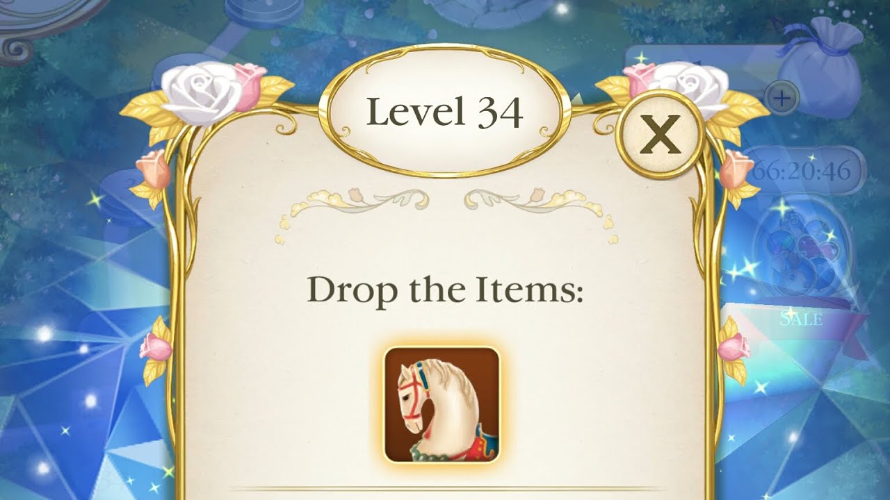 [Cinderella Free Fall] level 34 [Disney] - YouTube