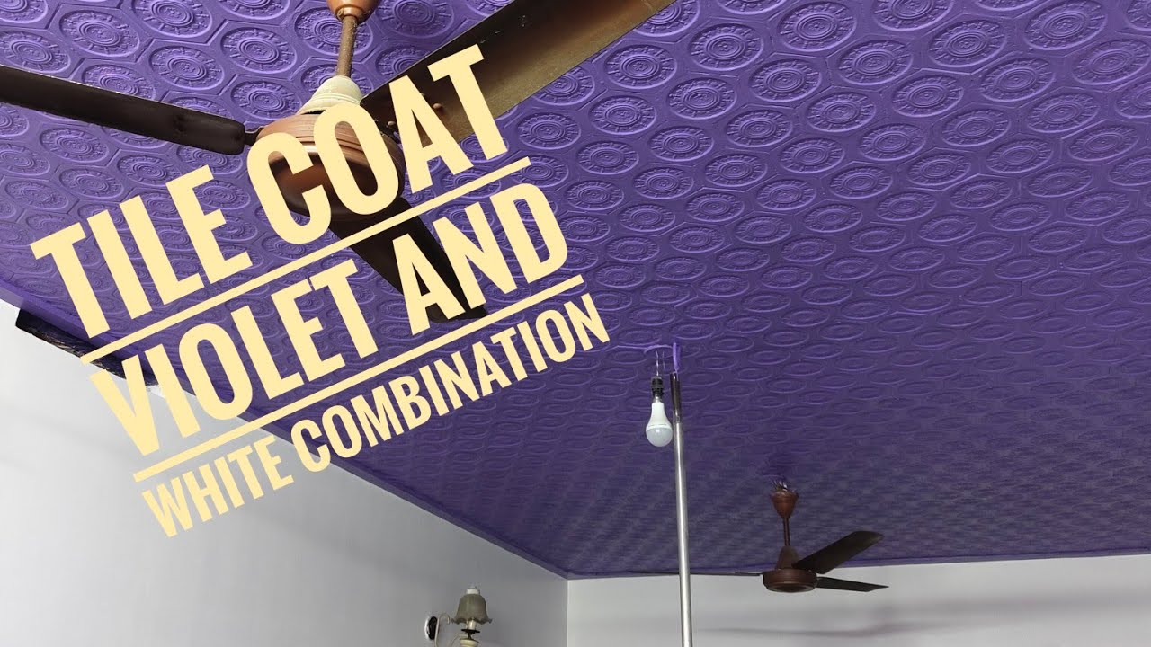 Tile Guard Lavender And White Combination - YouTube