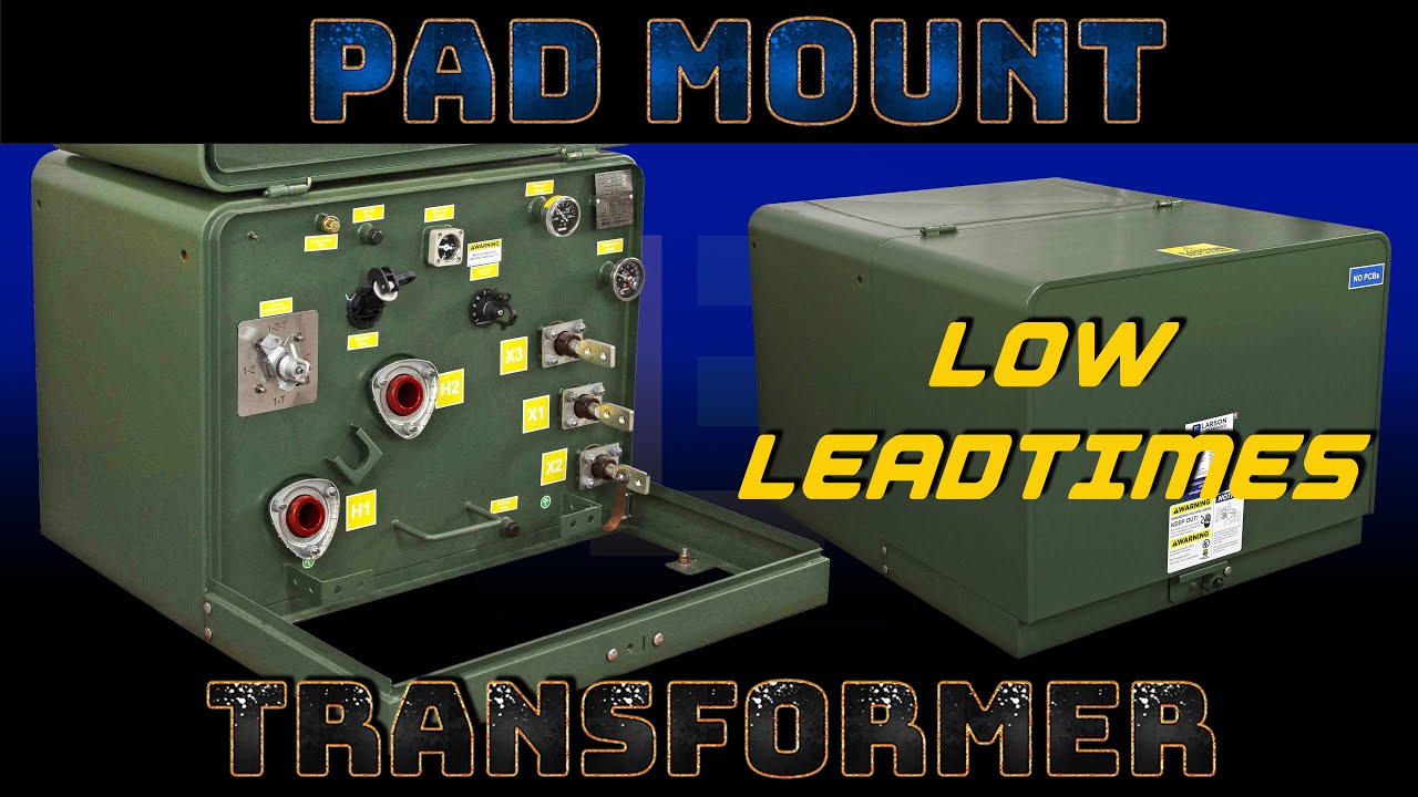 Pad Mount Transformer - LOW LEADTIME - Residential Power! - YouTube