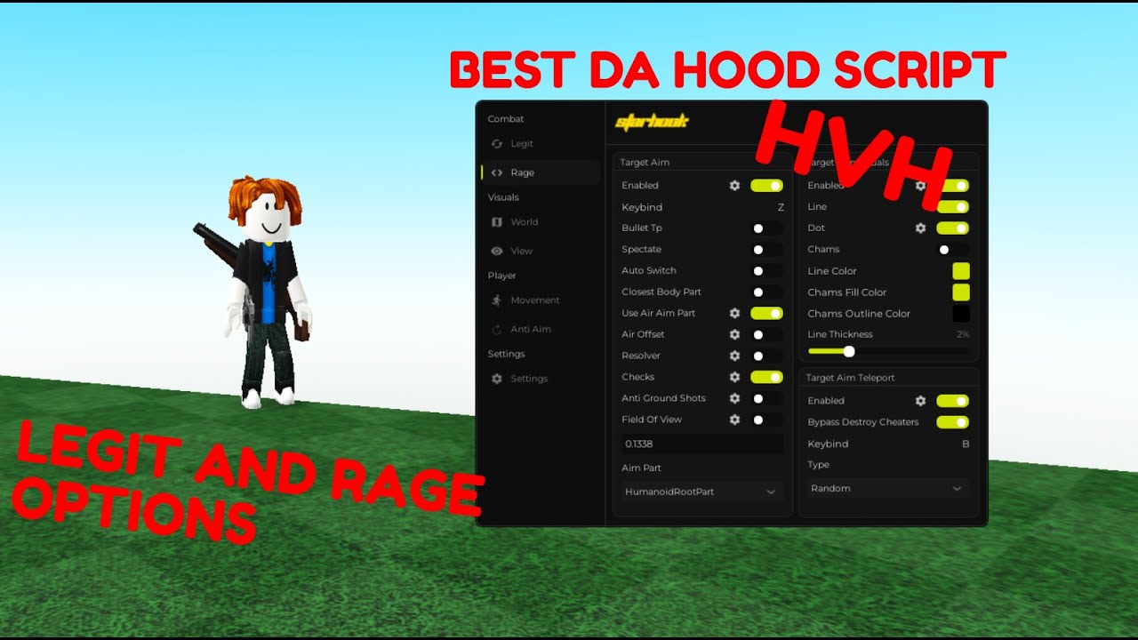 💎 *WORKING 2024* BEST DA HOOD RAGE/LEGIT CHEAT | UNDETECTED | ⭐STARS ...