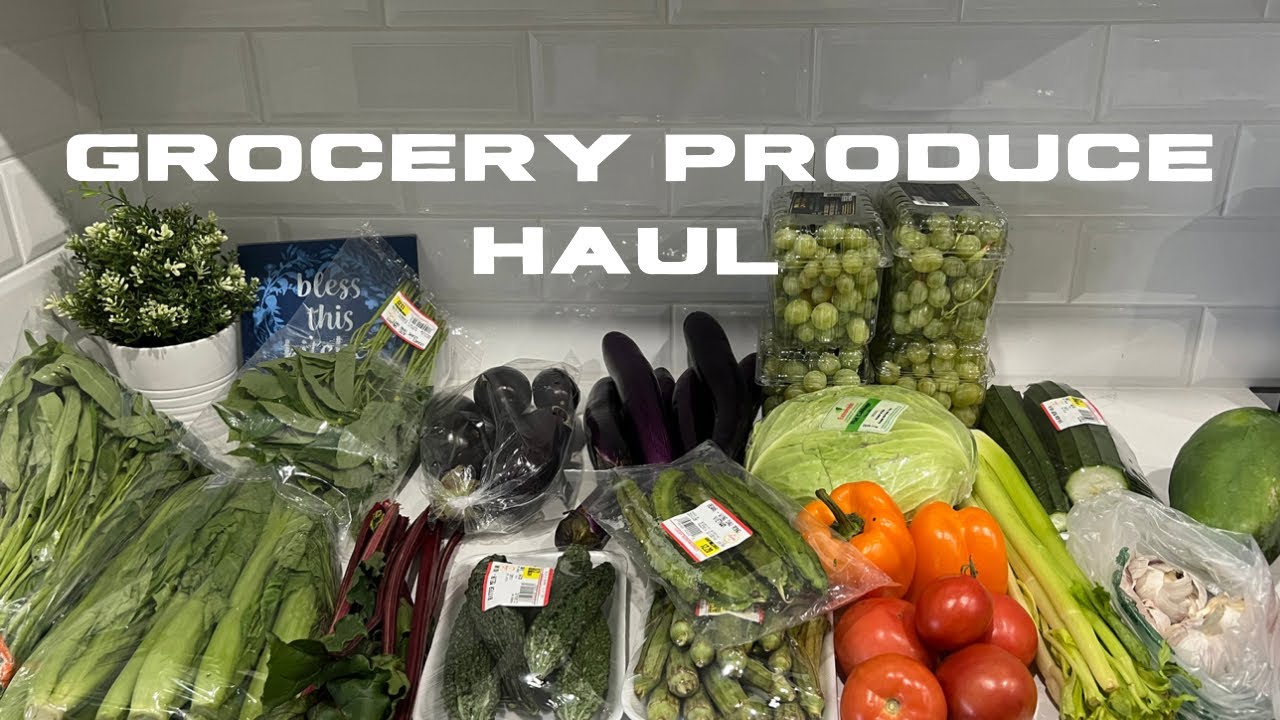 Weekly Grocery Produce Haul l Fridge Organized|9pm PHtime - YouTube