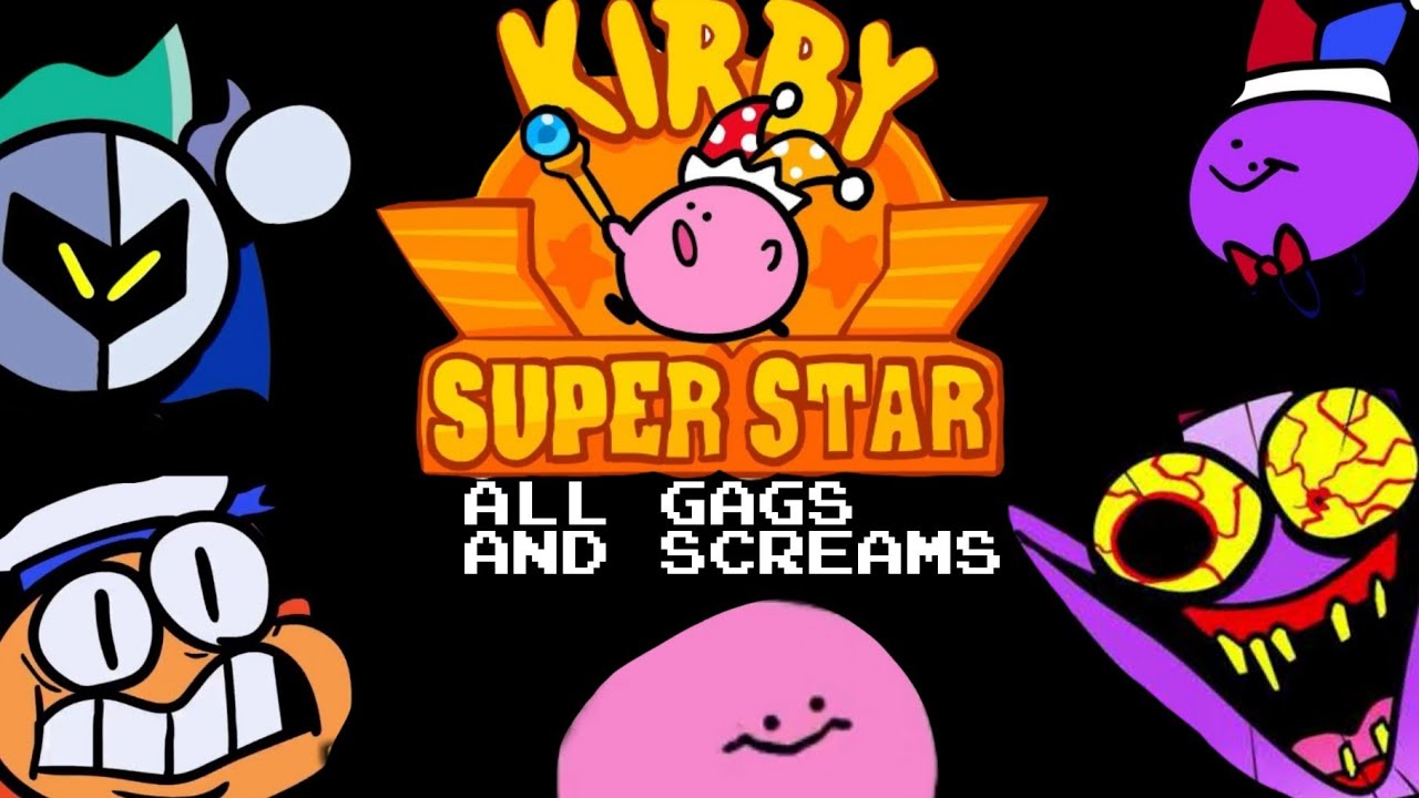 Something About Kirby Superstar: All Screams And Gags! (Clips By ...