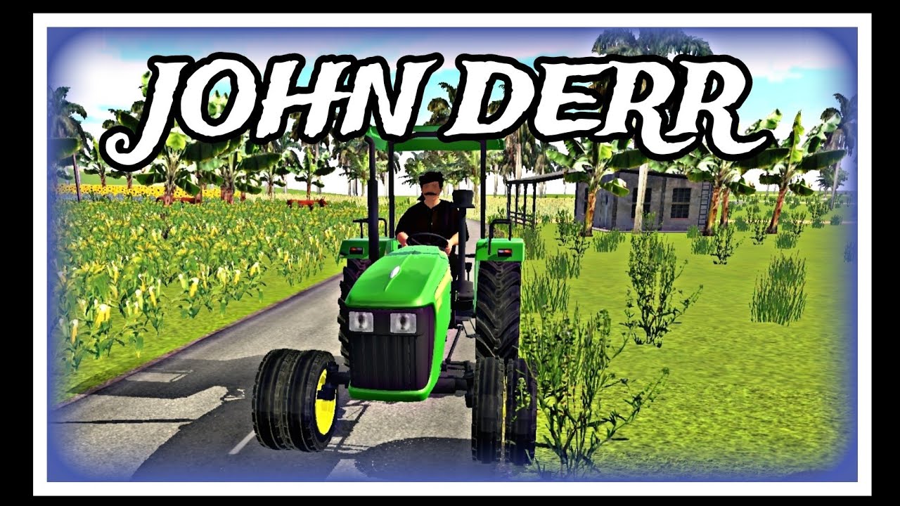 JOHN DERR TRACTOR | tractor cartoon video | tractor game video ...