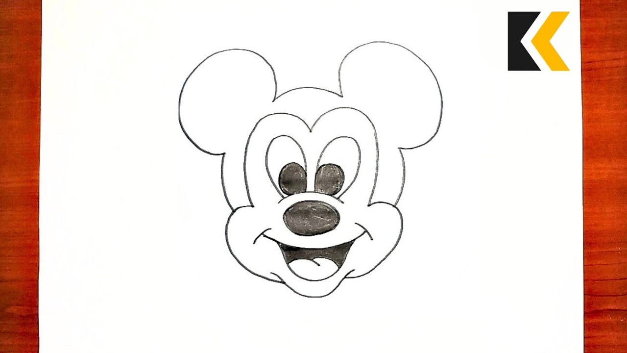 How To Draw Mickey Mouse | Draw Mickey Mouse Club House Characters ...