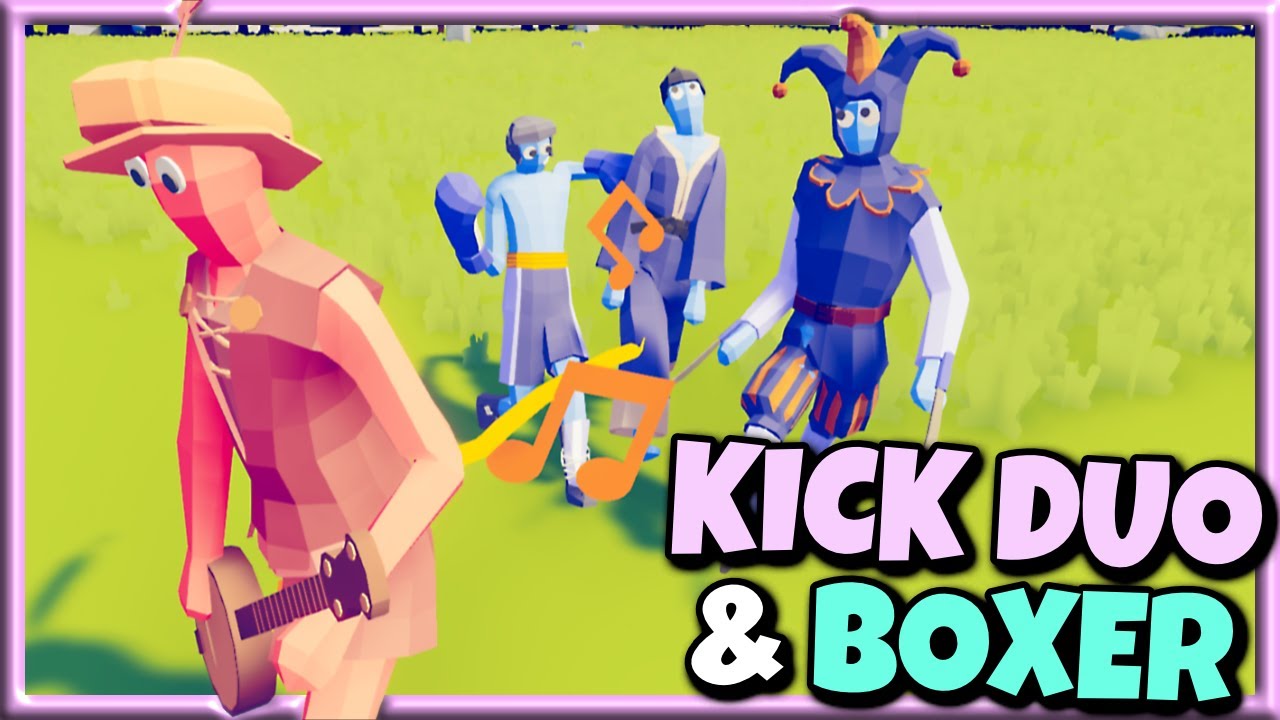 Kick Duo + Boxer! Taekwondo, Jester and Boxer vs Every faction - TABS ...