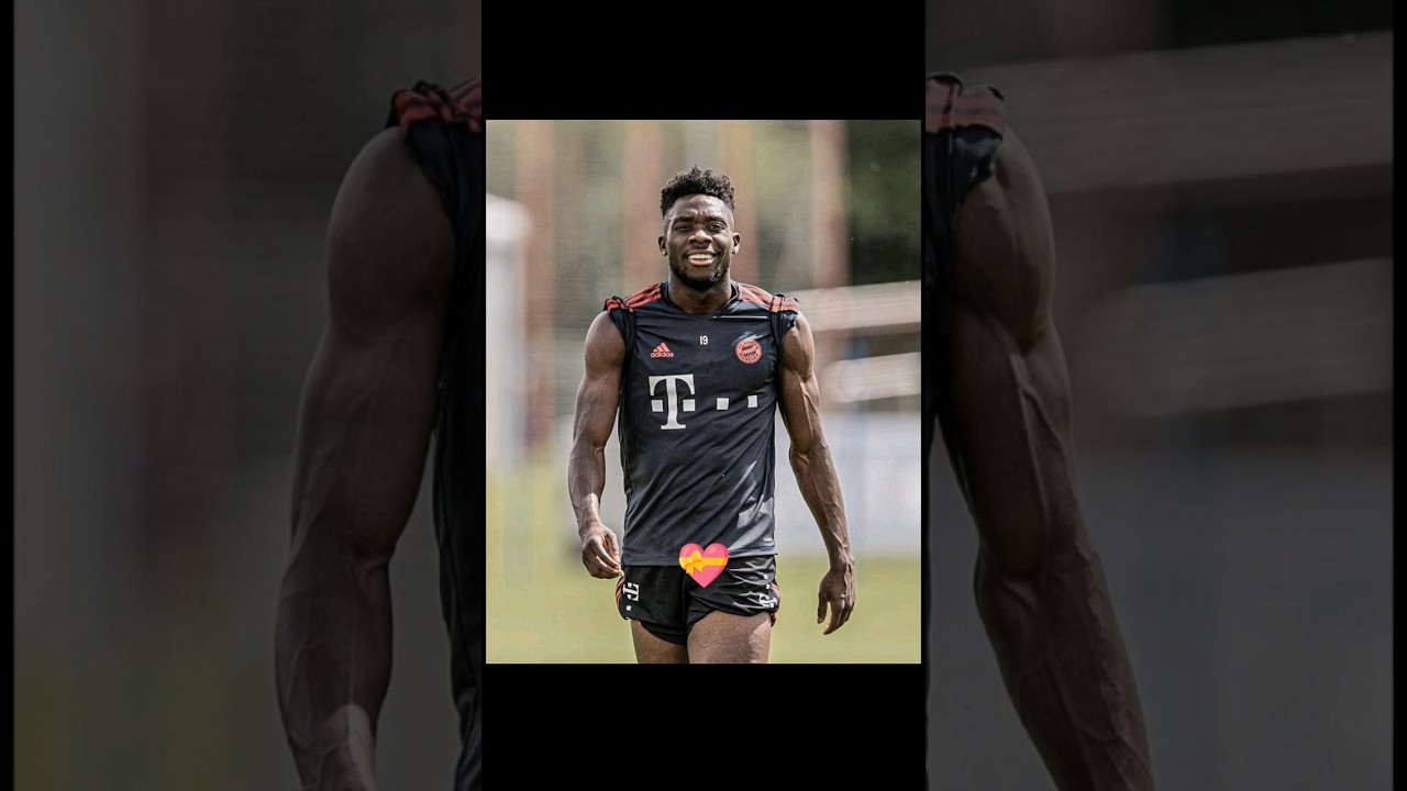 Alphonso Davies Physique🥶#viral #shorts #funny #trending - YouTube