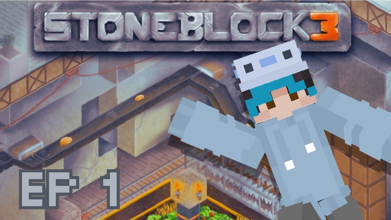 Stoneblock 3!!! Nova Mini série do canal!!! - YouTube