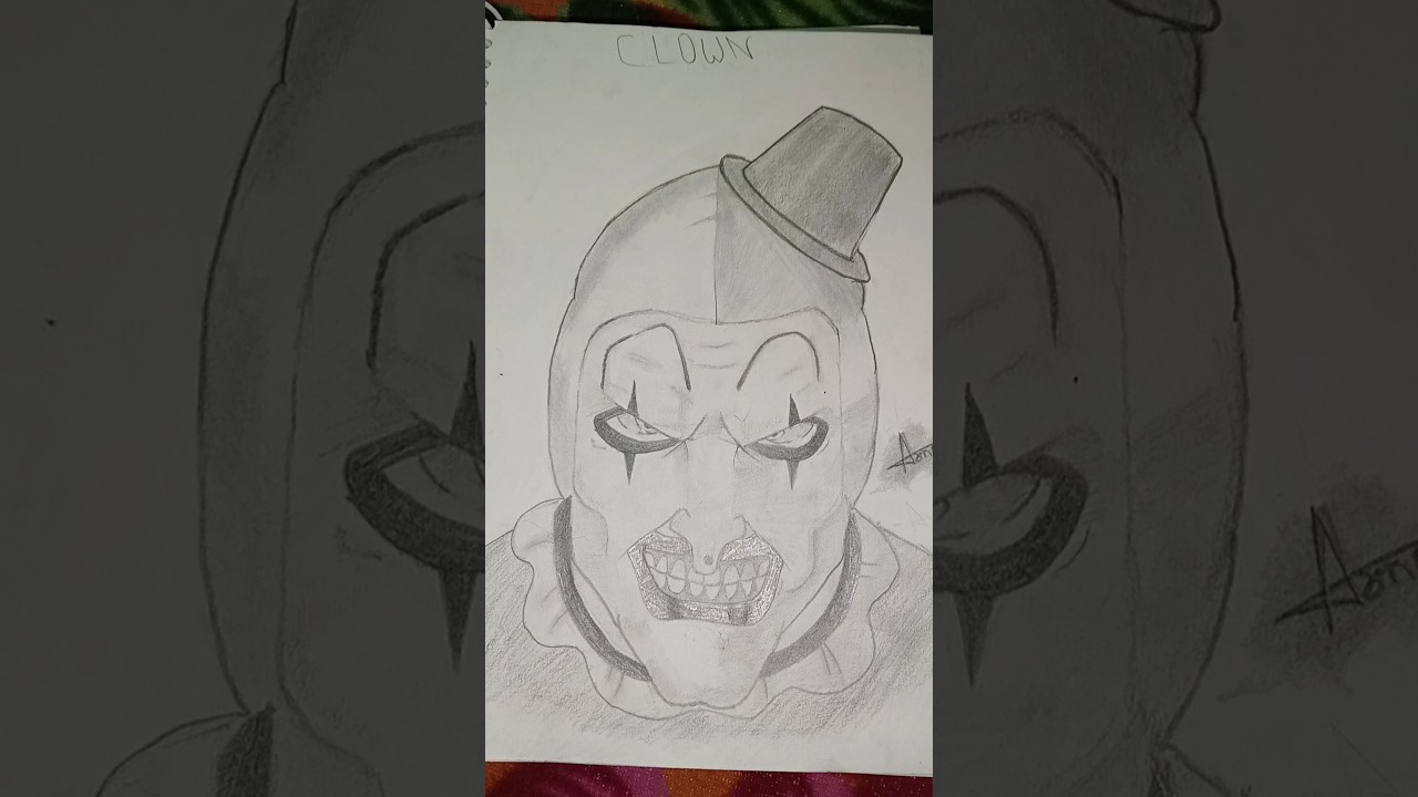 MR.ARHAN.3D ART #clown #drawing #easydrawing #viralvideo - YouTube