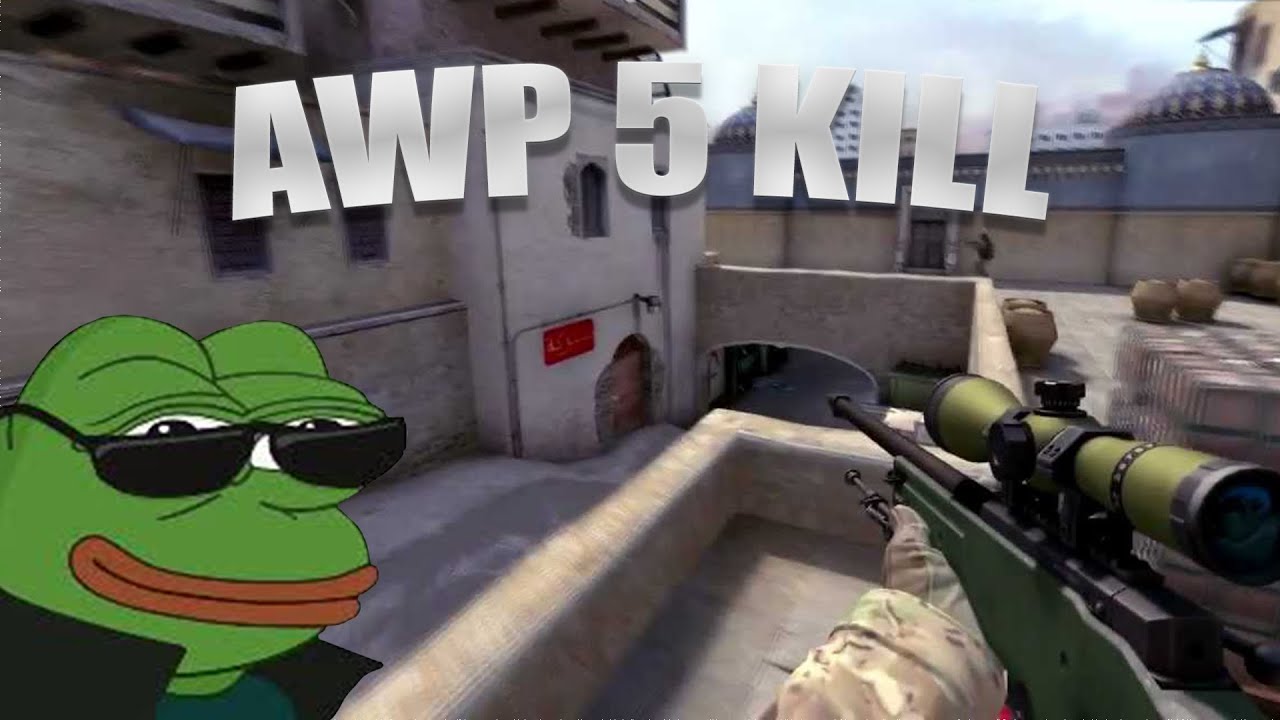 WHAT YOU MUST DO TO WIN ROUND?? (AWP 5K, NO SCOPE JUMPSHOT AND HEADSHOT ...