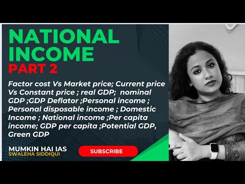 National Income (part2) #UPSC #economicsforupsc - YouTube