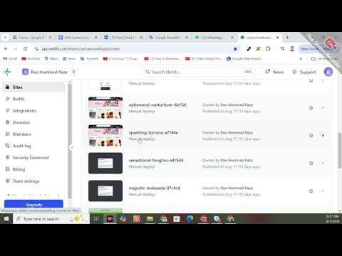 How to Delete a Hosting Website from Netlify | Step-by-Step Guide - YouTube