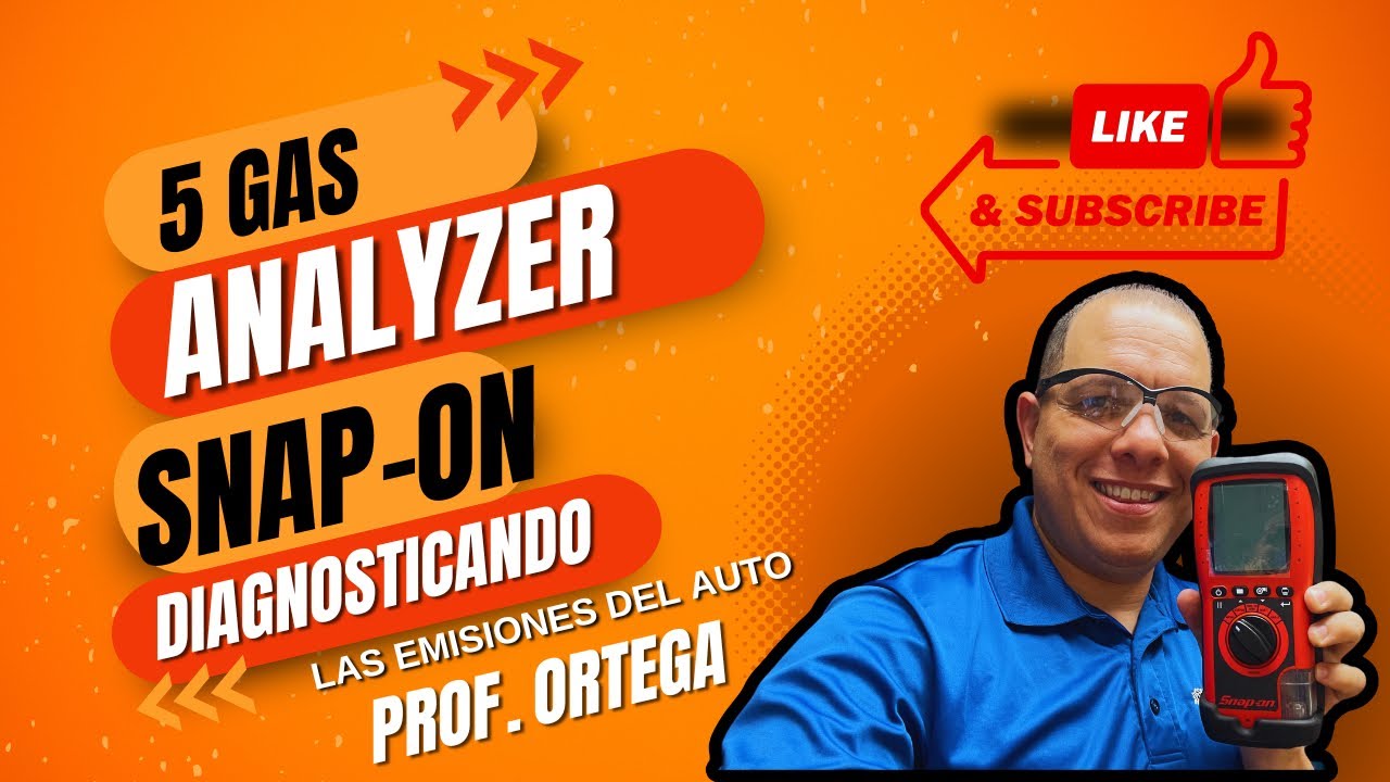 5 Gas Analyzer Snap-on Parte 1 - YouTube