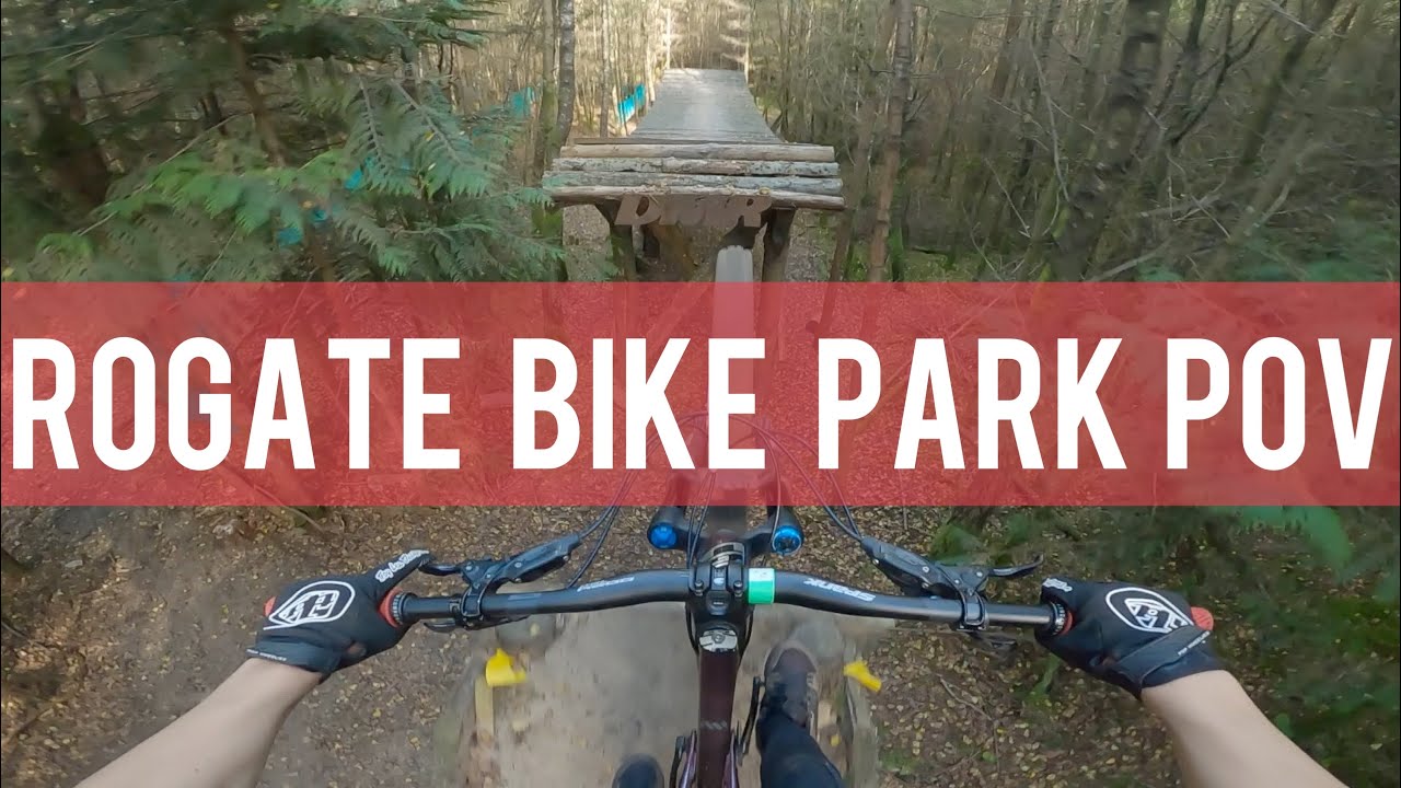 Rogate Bike Park POV | DMR Line - YouTube