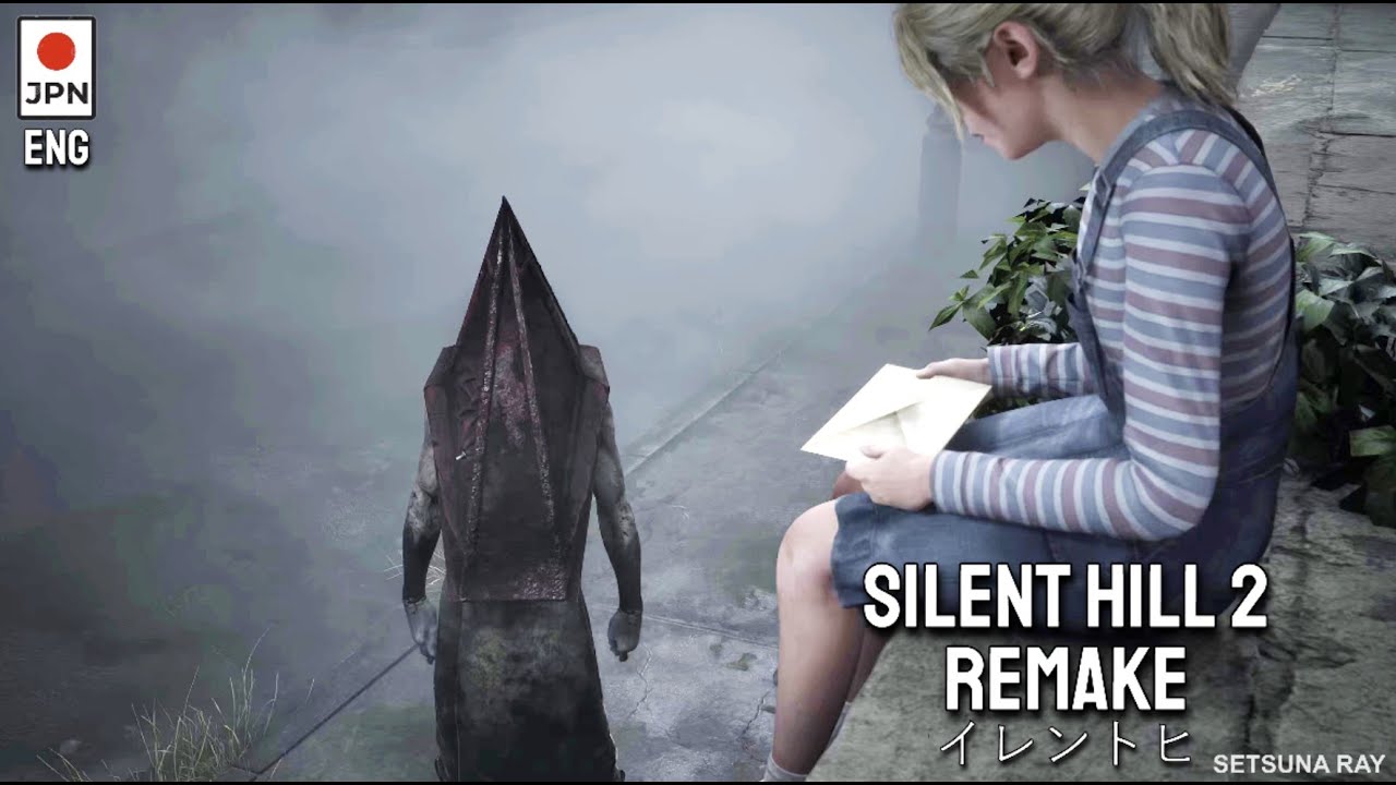 Pyramid Head Meet Laura and Angela MOD SILENT HILL 2 PC Remake Japan ...