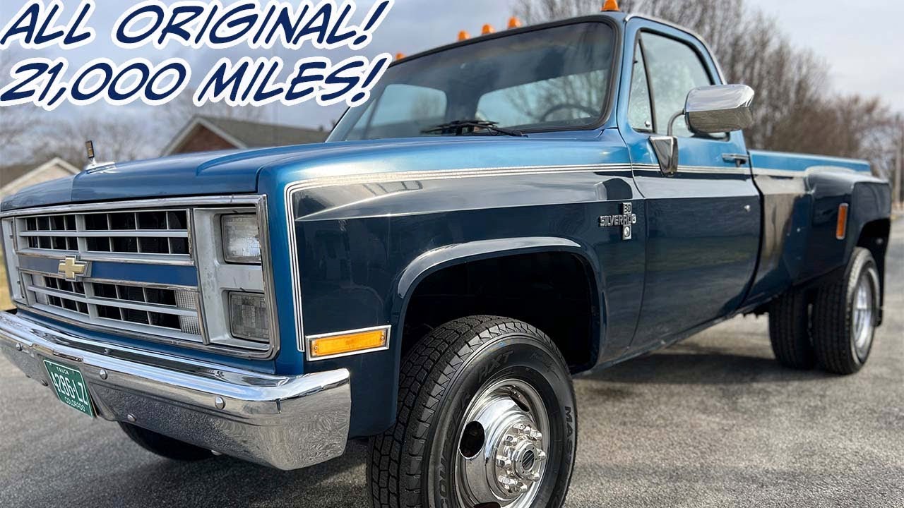 ALL ORIGINAL SQUAREBODY DUALLY! 21,000 ORIGINAL MILES! Plus we answer ...
