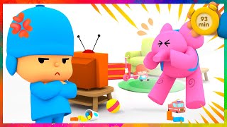 🙏 POCOYO AND NINA - Pocoyo is angry [93 min] | ANIMATE... | Doovi
