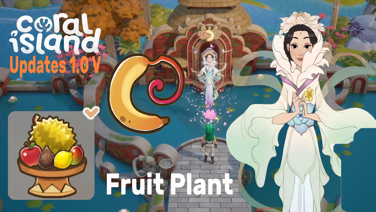 Fruit Plant & Stamina increased & Hot spring Unlocked CORAL ISLAND ...