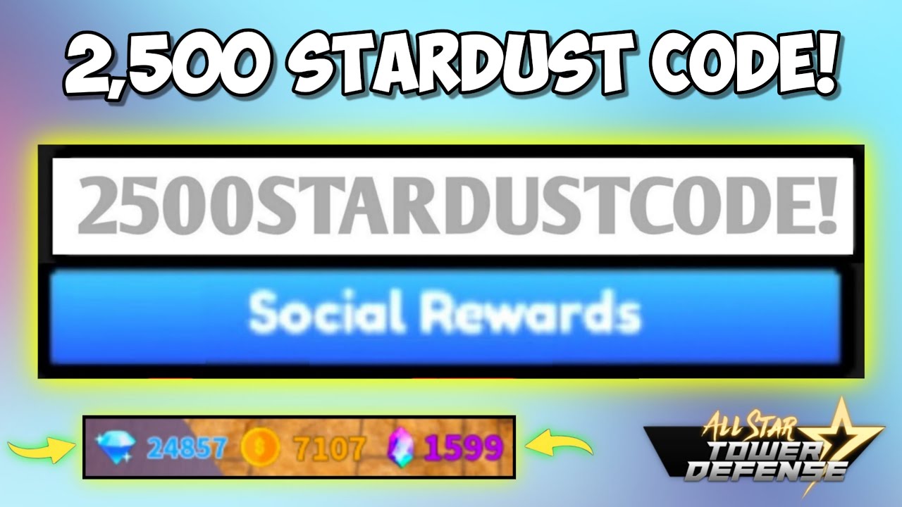 NEW ALL STAR TOWER DEFENSE ROBLOX CODES - ALL STAR TOWER DEFENSE CODES ...
