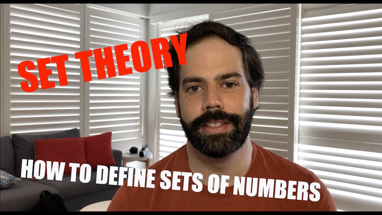 SET THEORY EXPLAINED: how to define a sets of numbers | integer vs ...