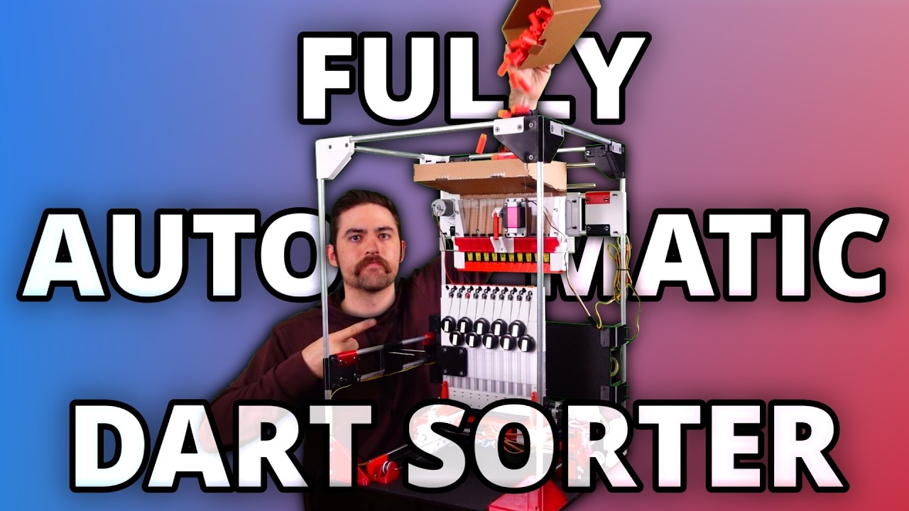 Building A Fully Automatic Dart Loader For My Next Turret - YouTube