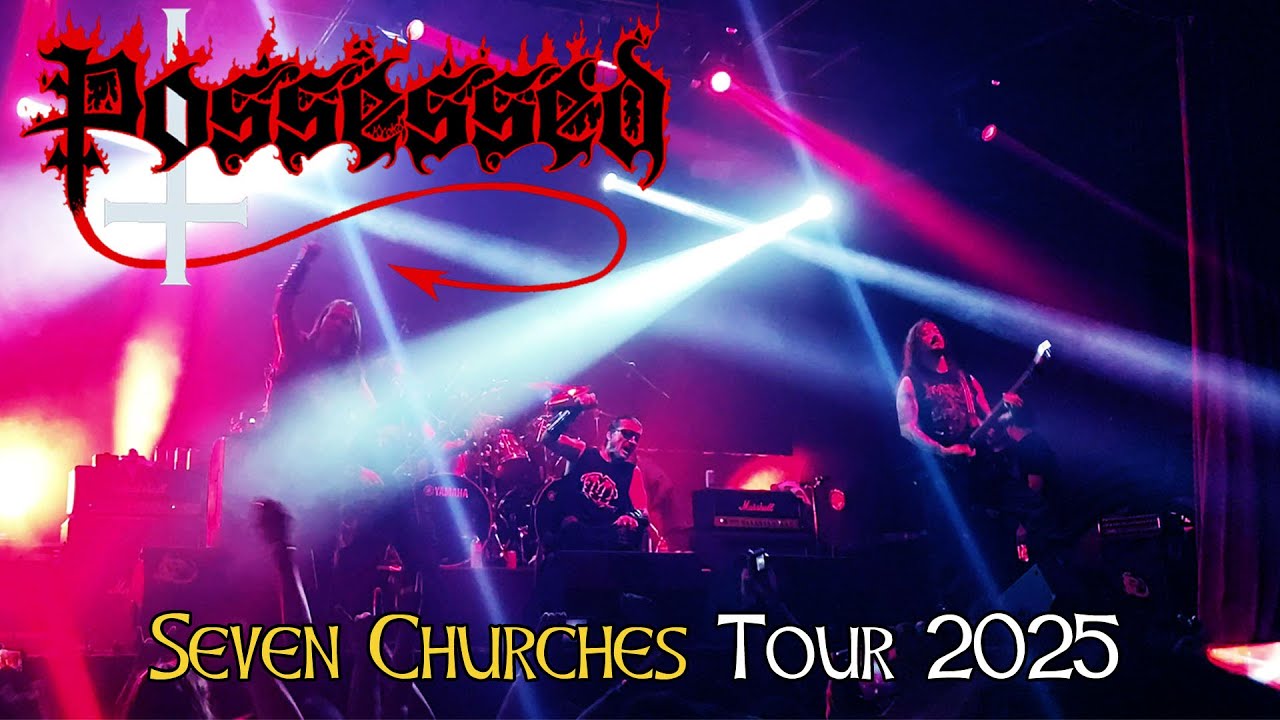 Concierto de Possessed en su Tour 2025 - Monterrey, México - YouTube