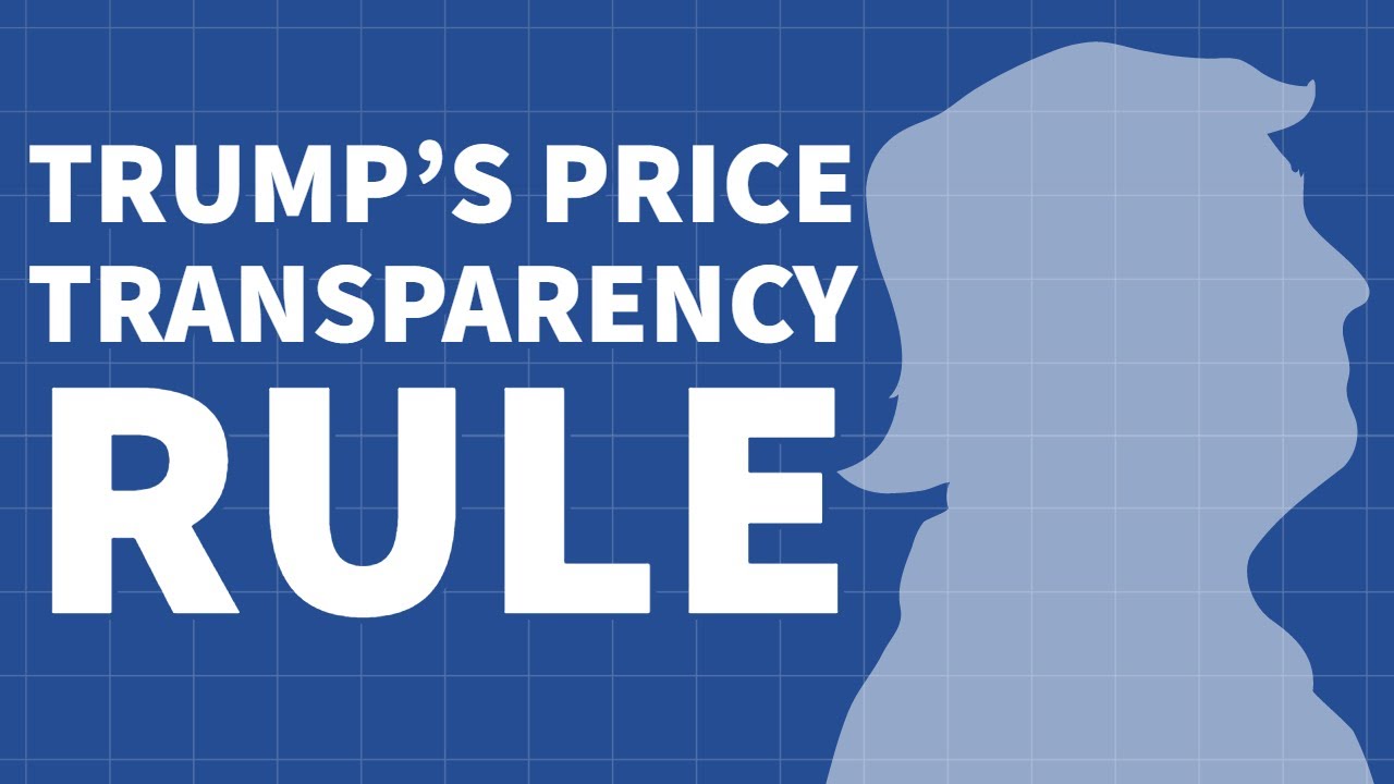 Trump's Price Transparency Rule - YouTube