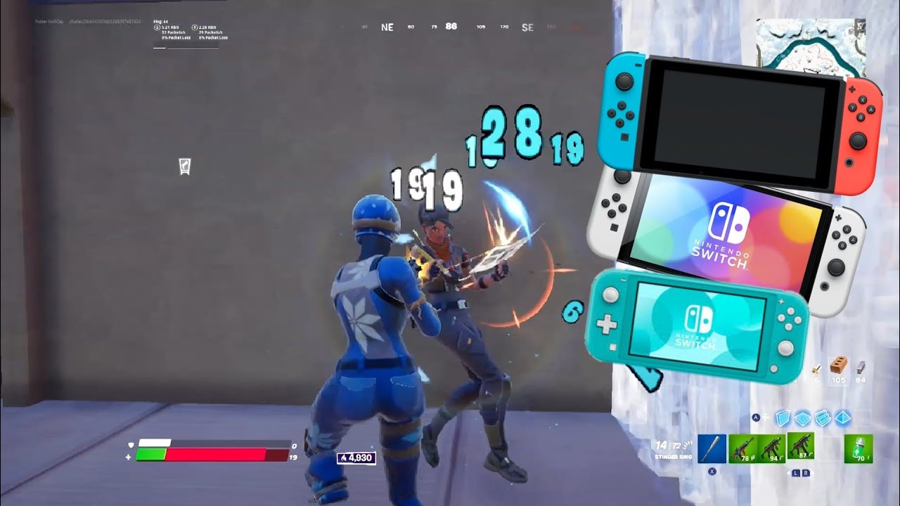 Nintendo Switch OLED Fortnite Chapter 3 Arena Gameplay (4K 60FPS) - YouTube