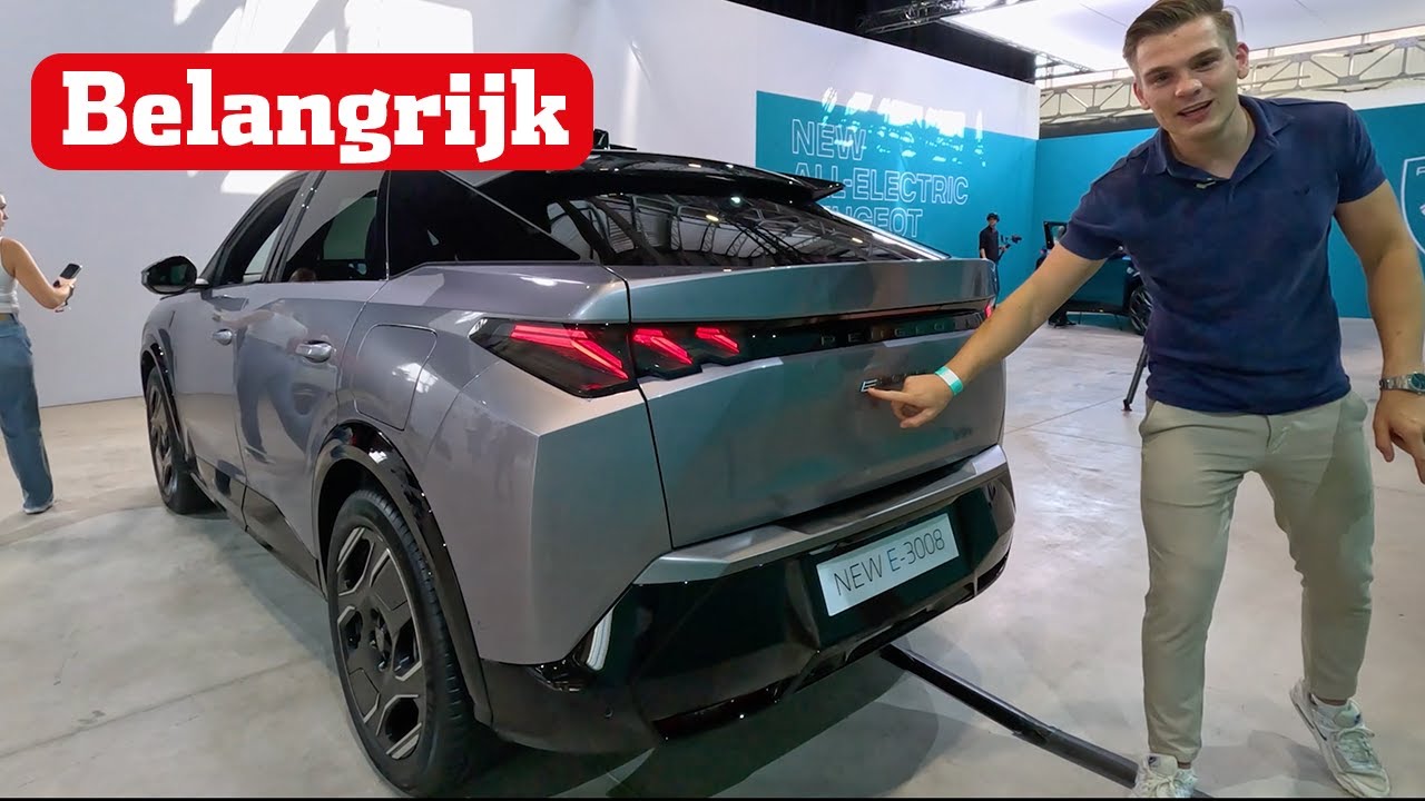 Deze Peugeot E-3008 is belangrijker dan je denkt! - YouTube