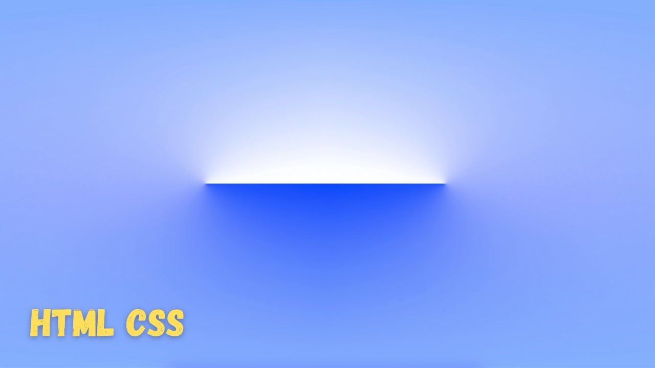 Area Light: So easy with HTML and CSS - CodeTQ - ASMR Programming - YouTube