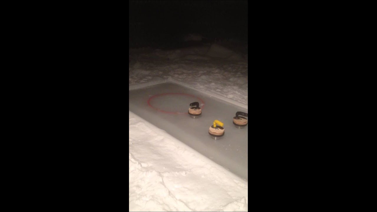 Backyard Mini-Curling - YouTube