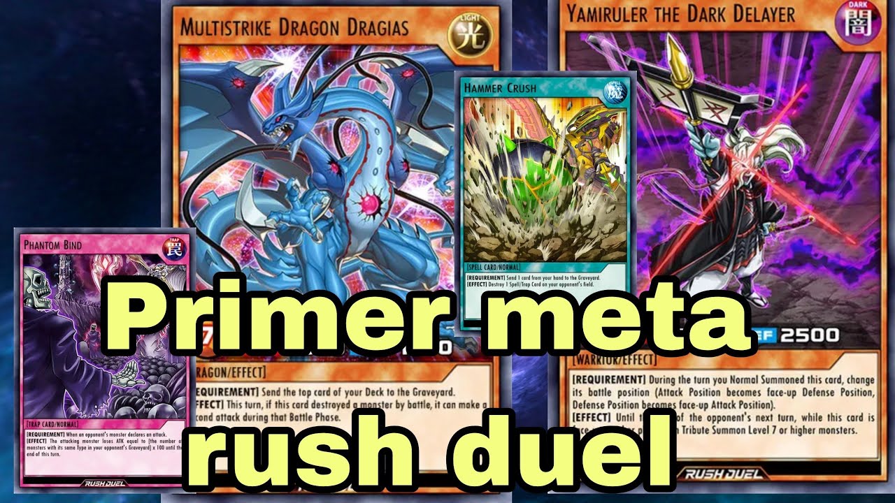 Primer meta rush duel en Yu-Gi-Oh Duel Links al Yu-Gi-Oh - YouTube