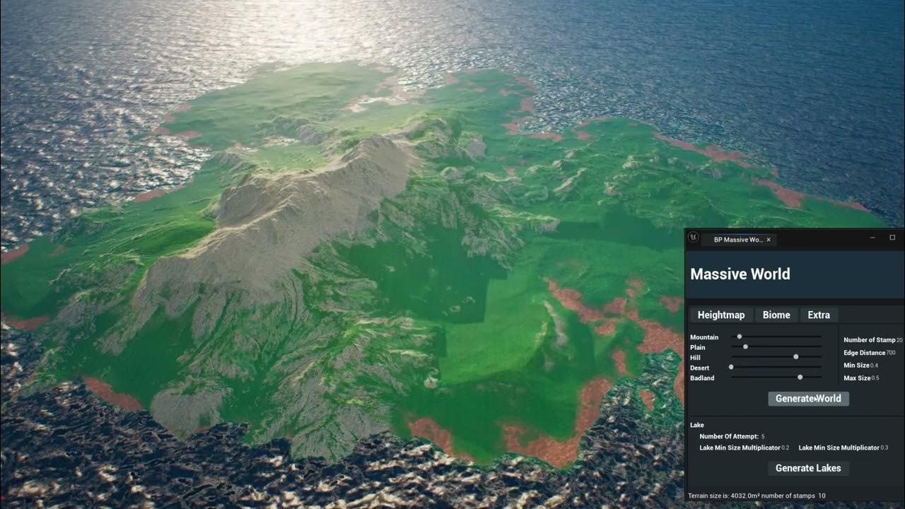 Massive World - Heightmap Unreal Engine 5 - YouTube