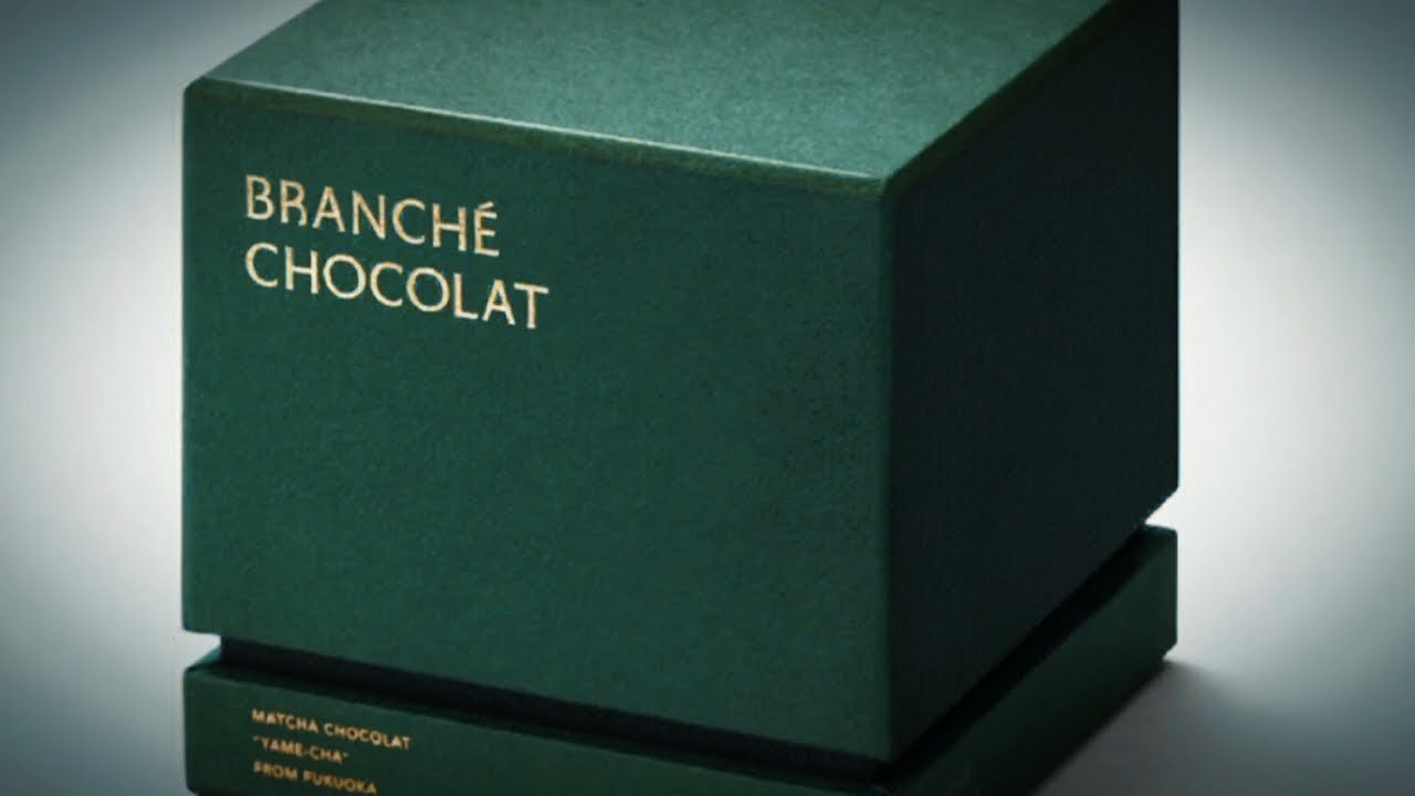 Green Color Chocolate Gift Box With Gold Foil Base and Lip Box - YouTube