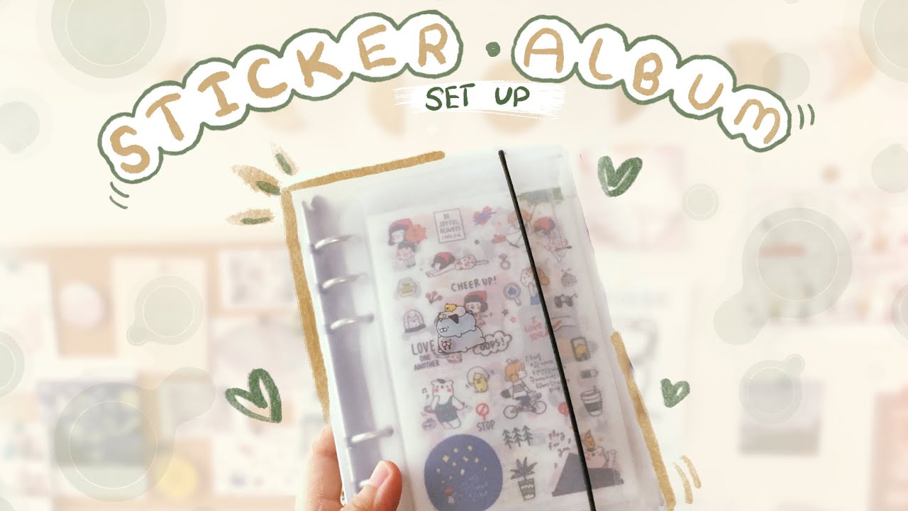 Journaling - Sticker Album Set Up ️ - YouTube