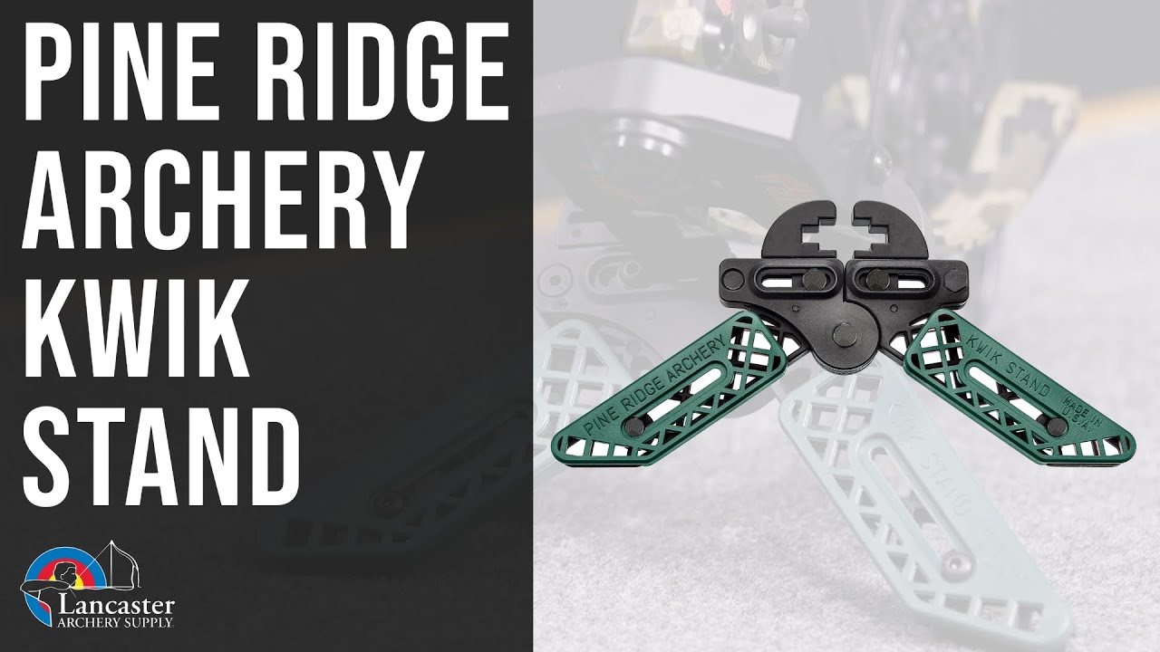 Pine Ridge Archery Kwik Stand - YouTube