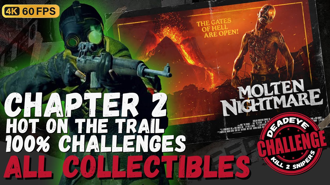 Zombie Army 4 Mission 6 Molten Nightmare Chapter 2 Hot on the Trail ...
