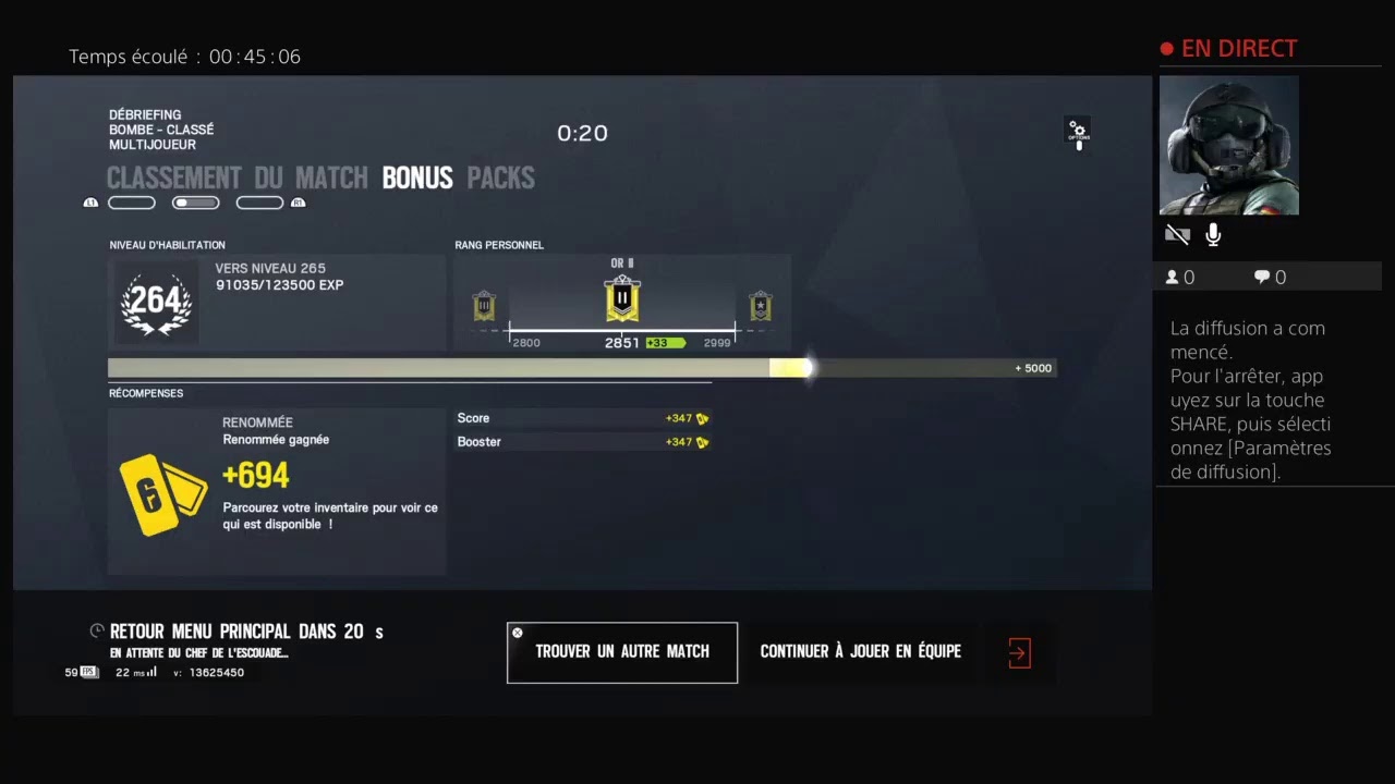 Classé r6 try hard - YouTube