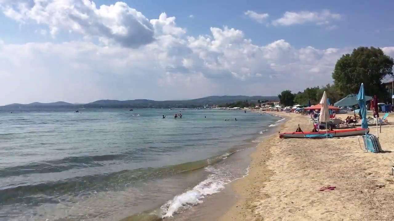 Nikiti beach - Sithonia - YouTube