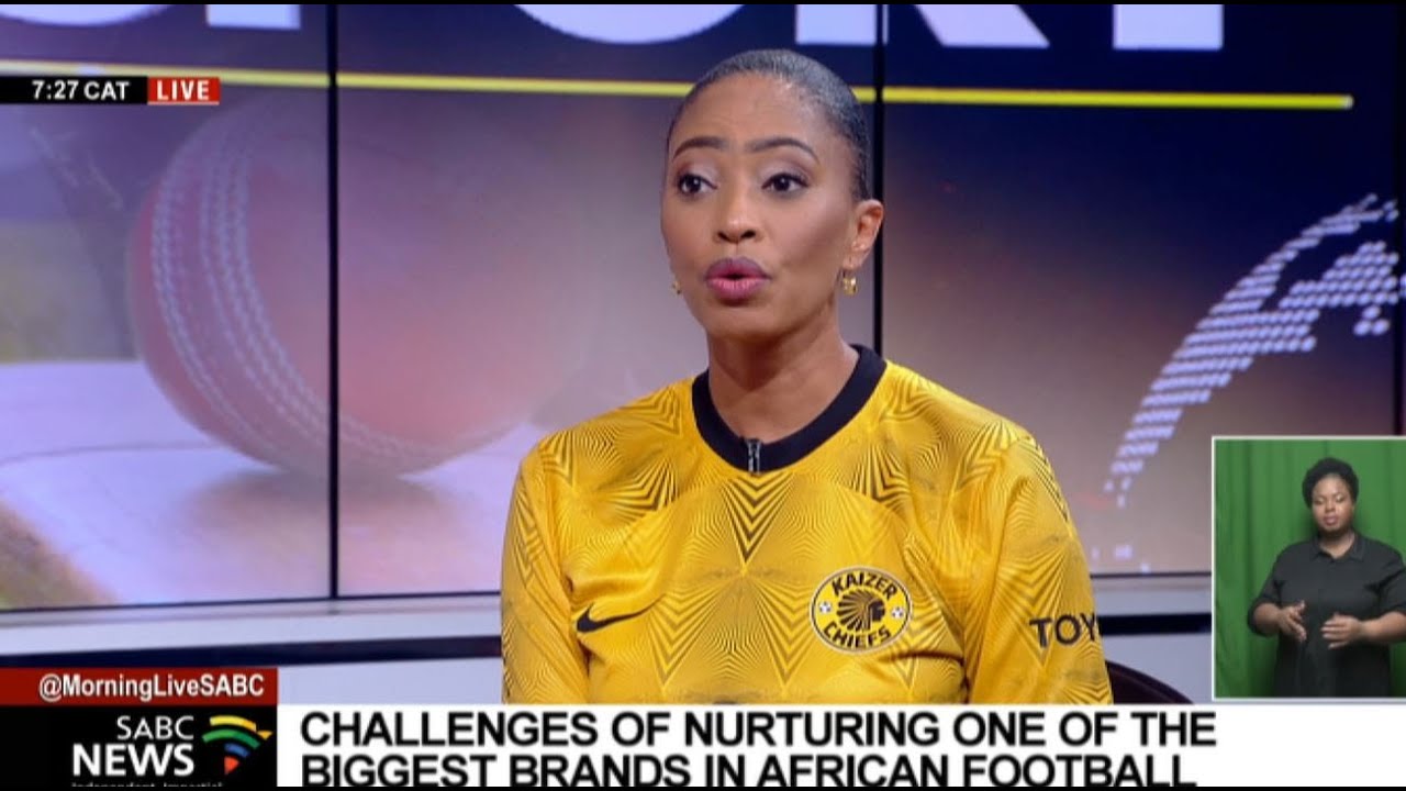 Jessica Motaung on nurturing the Kaizer Chiefs F.C. brand - YouTube