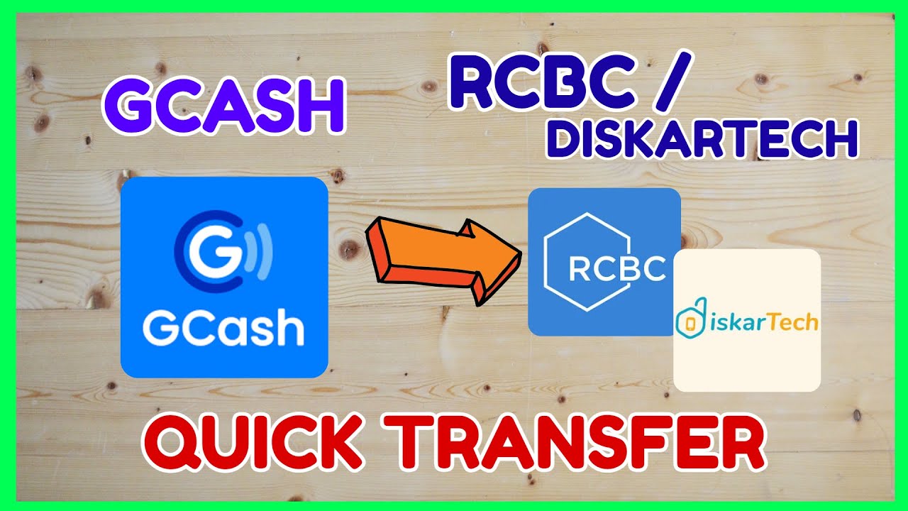 GCash Diskartech/RCBCTransfer: How to Transfer from GCash to RCBC ...