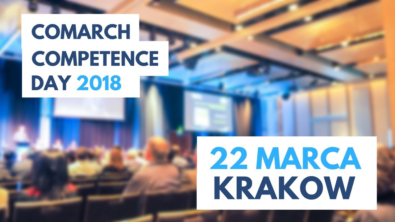 Comarch Competence Day 2018 - Zapowiedź warsztatu "Mistrzowska ...