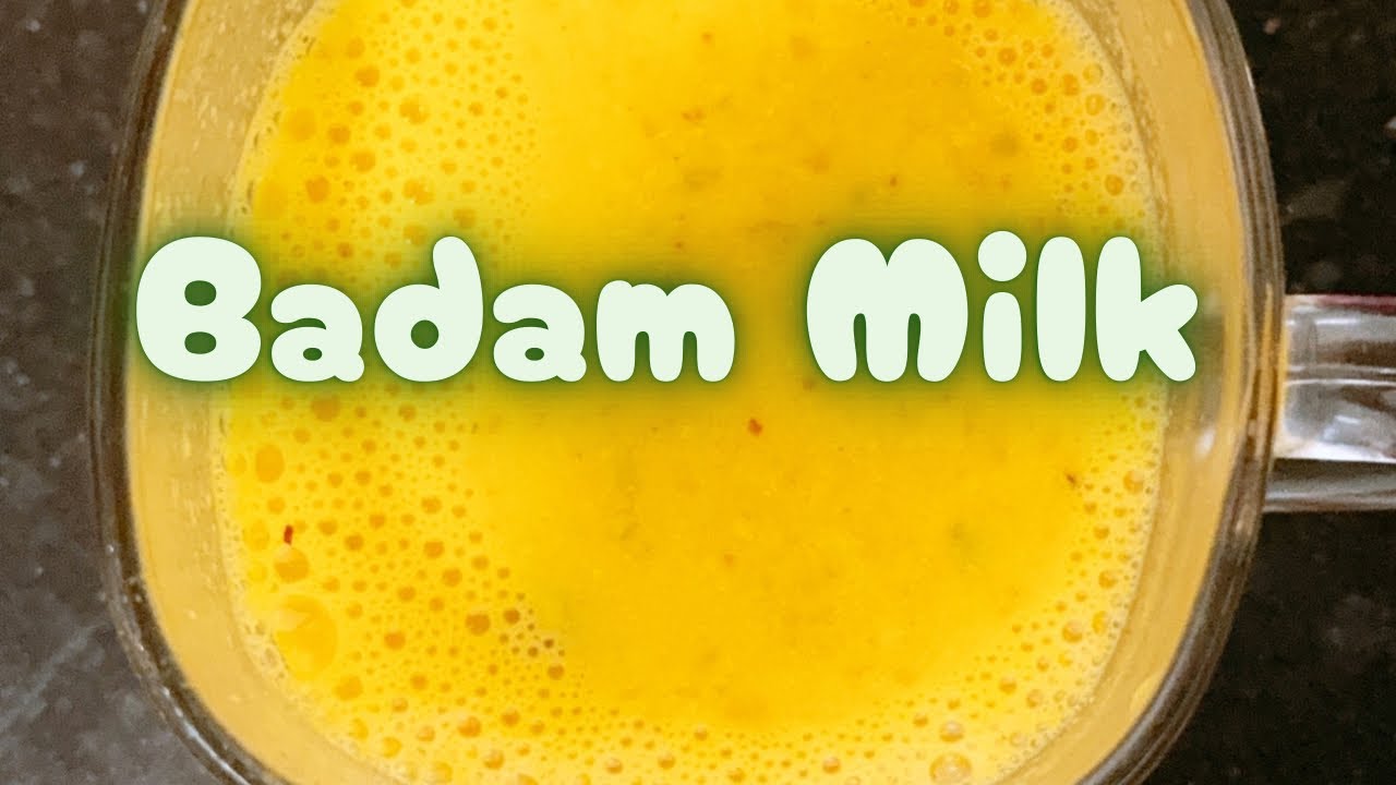 Masala Doodh Recipe | healthy | Masala Milk Recipe | homemade badammilk ...