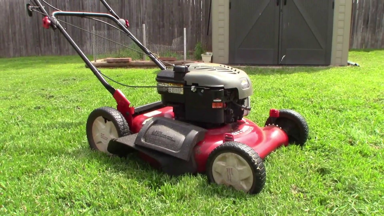 Lets see how well the mower cleans up after AMSOIL Mudslinger was ...